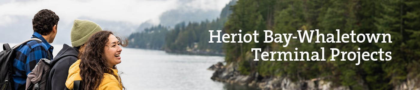 January project update | Heriot Bay - Whaletown Terminal Projects | BC ...
