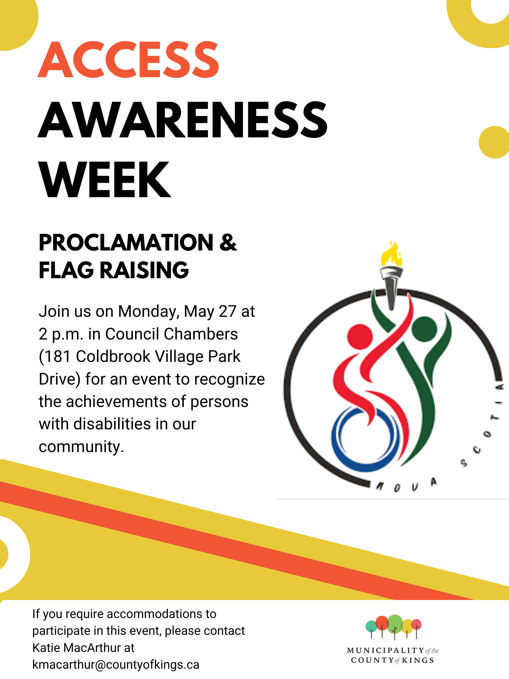 Access Awareness Week May 26 - June 1, 2025 | Municipal IDEAS