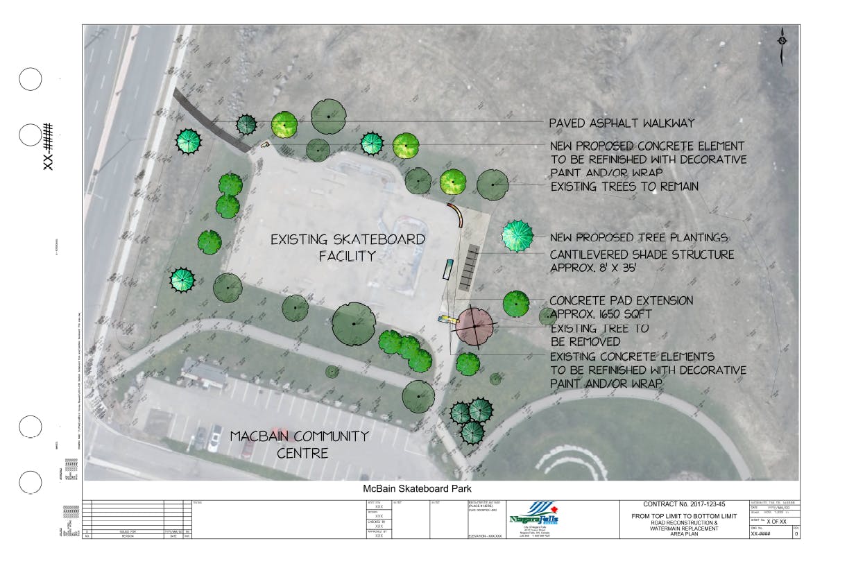 MacBain Skateboard Park – Phase One Improvements | Let's Talk Niagara Falls
