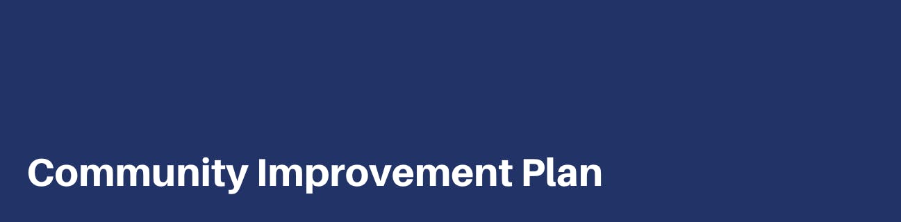 Project Update | Community Improvement Plan | Speak Up Sarnia