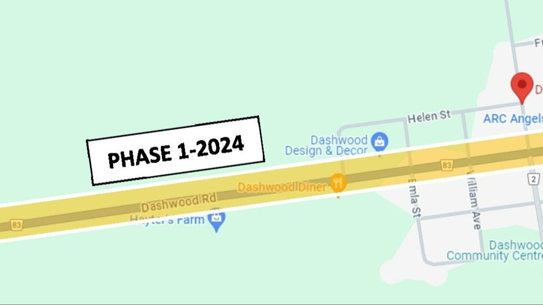 County Road 83 Dashwood Urban Reconstruction | Huron County Connects