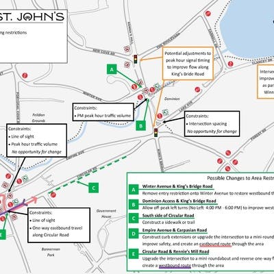Rennie's River East Traffic Pattern Review | City Of St John's